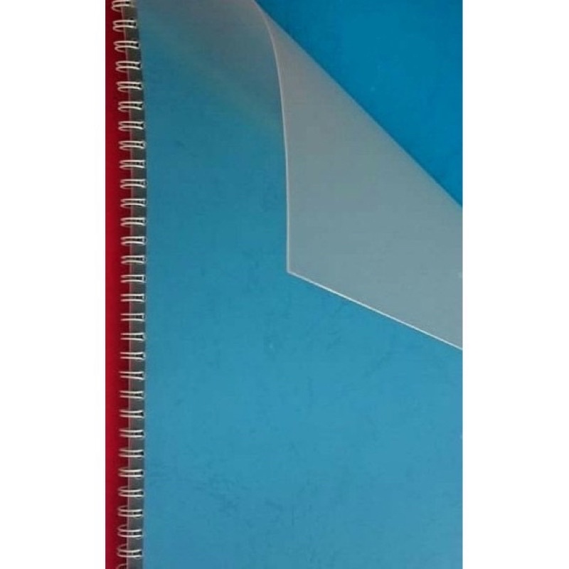 Jual Mika Doff Tebal Bisa Untuk Jilid Spiral/Mika Kulit Jeruk 0.5mm ...