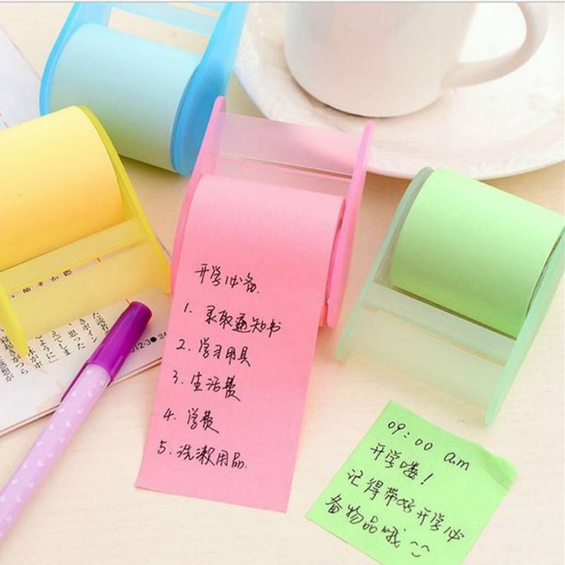 Jual KAWAII KERTAS MEMO BENTUK TISSUE TOILET KERTAS TOILET STICKY NOTES ...