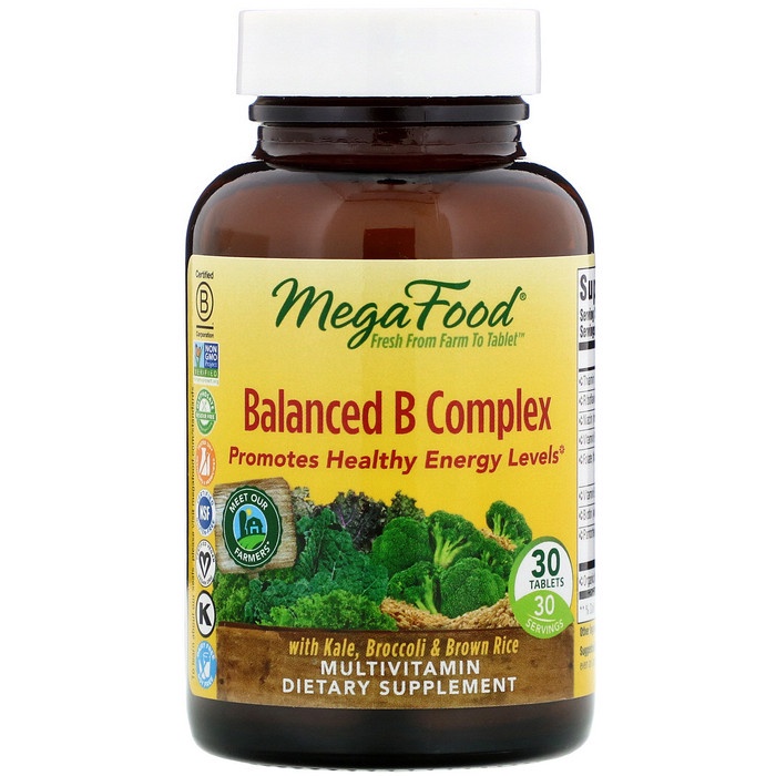 Jual MegaFood Balanced B Complex 30 Tablets | Shopee Indonesia