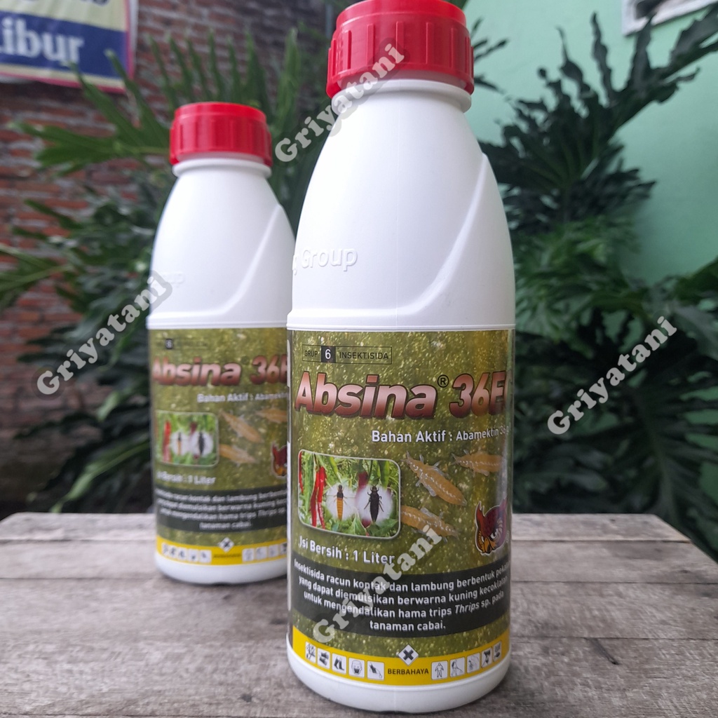 Jual Insektisida Abamektin Absina 36EC 1 Liter | Shopee Indonesia