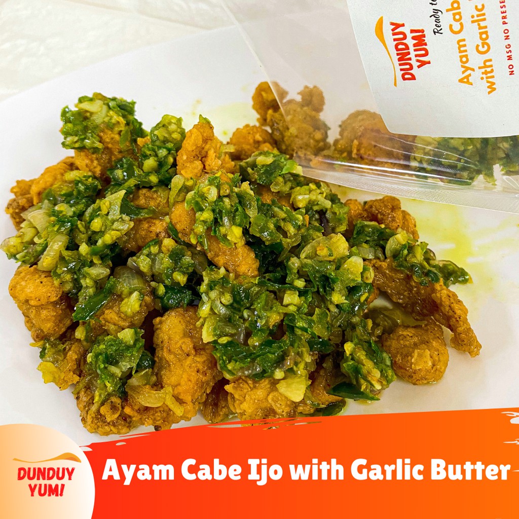 Jual Ayam Cabe Ijo with Garlic Butter | Shopee Indonesia