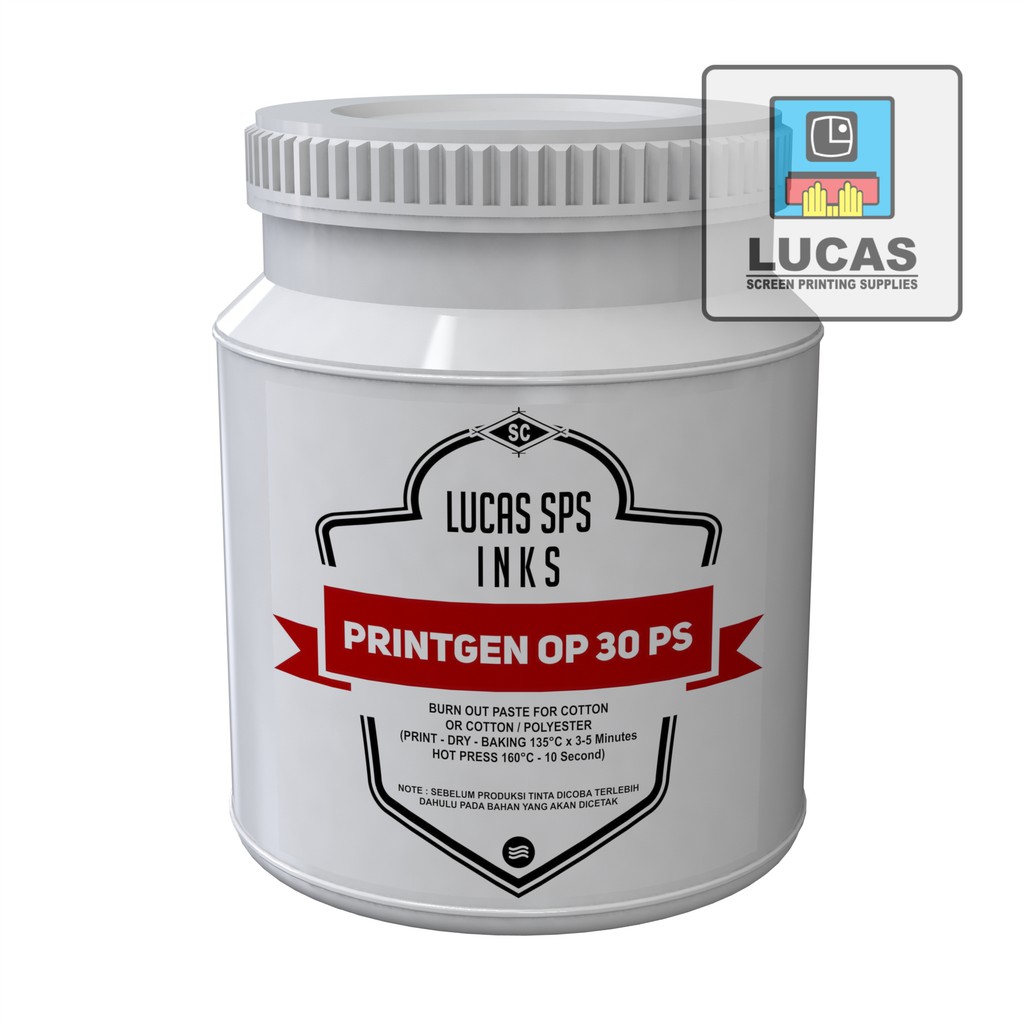 Jual Tinta Pasta Sablon Efek Burn Out Printgen OP 30 PS | Shopee Indonesia