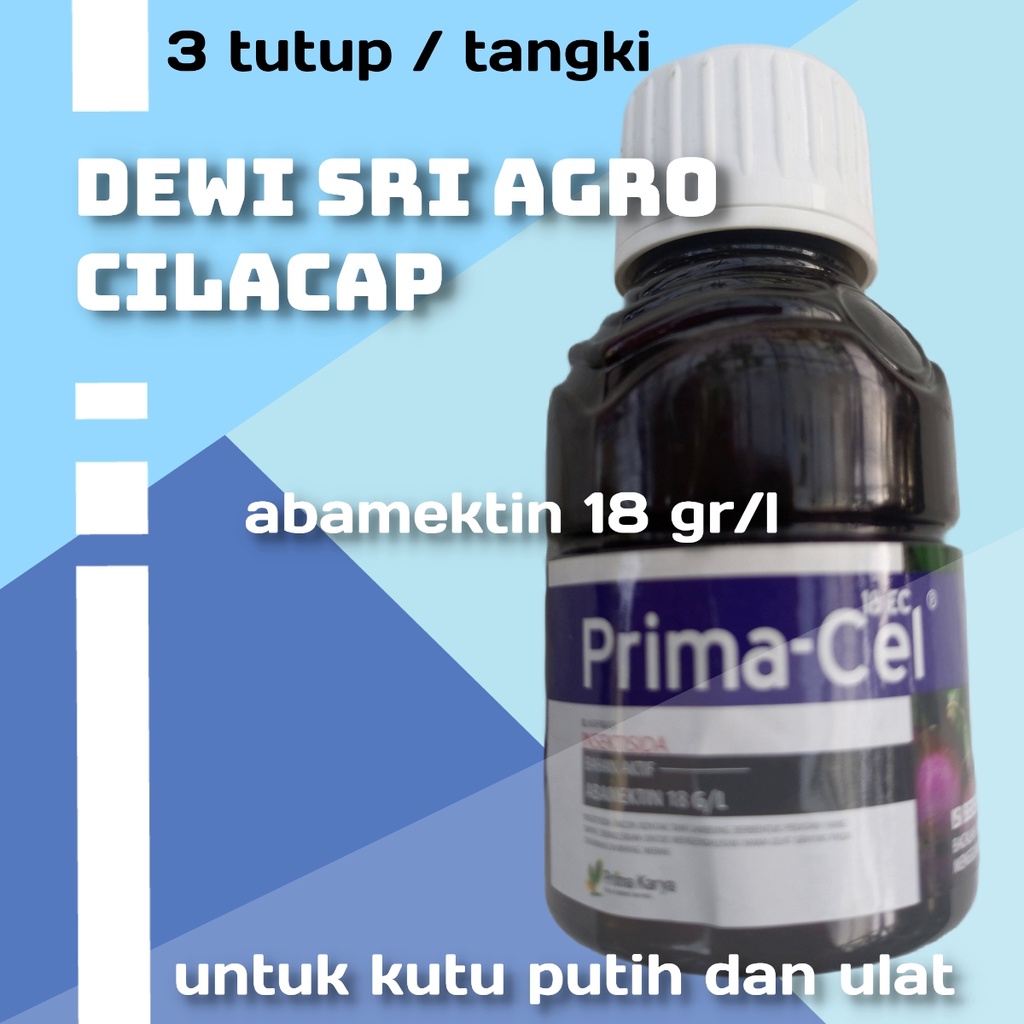 Jual Pembasmi Ulat dan Kutu Primacel 18 EC kemasan 100 ml Abamektin 18 gr/l | Shopee Indonesia