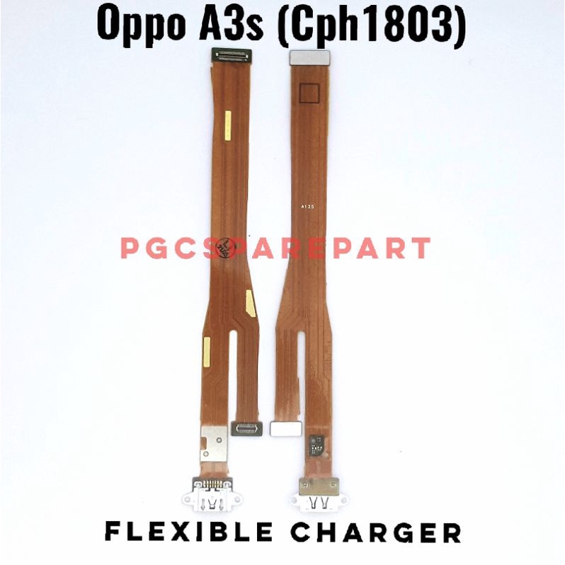 Jual Original Flexible Konektor Charger OP A3s seri CPH1803 (todak cocok di A3S CPH1853 ...