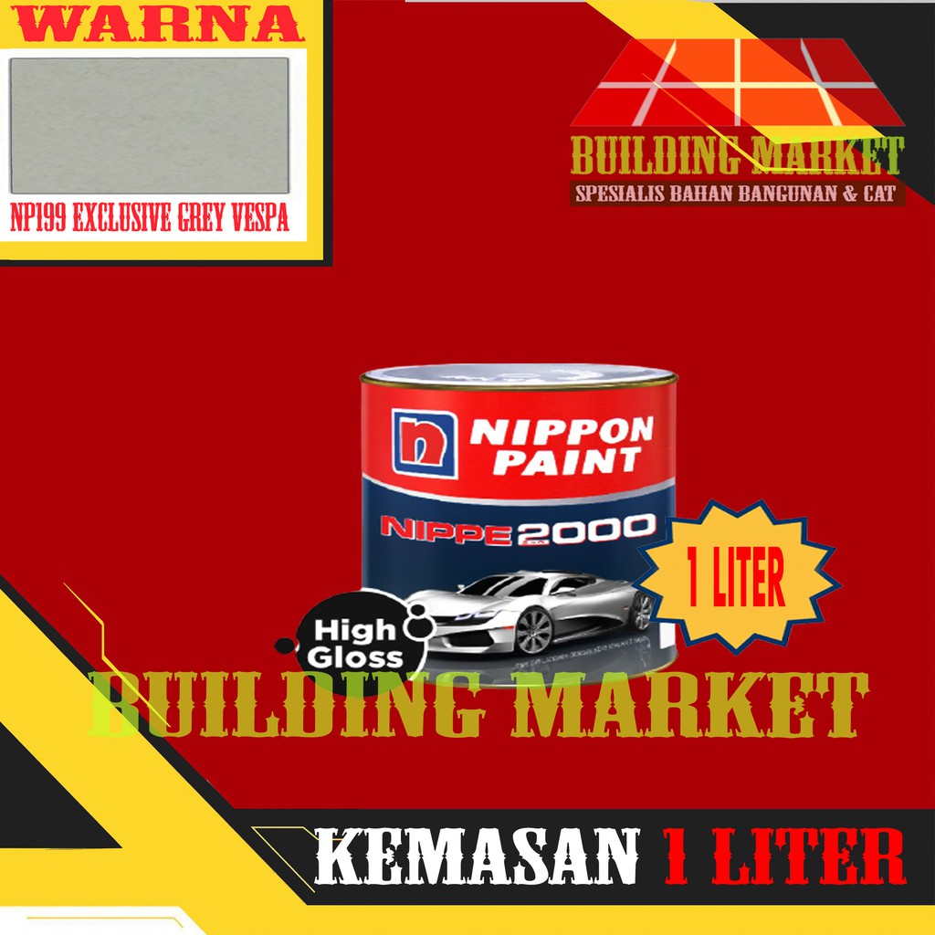 Jual CAT DUCO DUKO MOBIL NIPPON PAINT NIPPE 2000 WARNA STANDAR 1 LITER | Shopee Indonesia