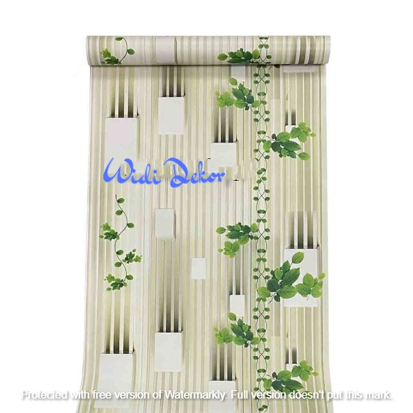 Jual WALLPAPER STIKER DINDING MURAH DAUN PAGAR HIJAU PANJANG 10M X LEBAR 45CM | Shopee Indonesia