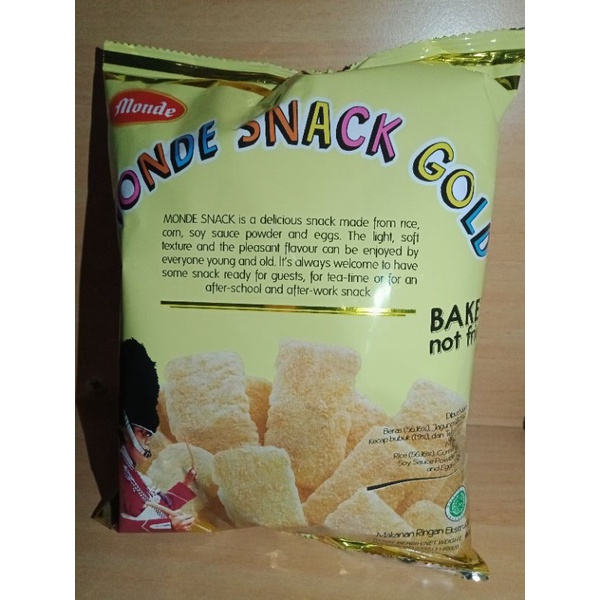 Jual Monde Snack gold 60 gr.(30 pcs ) | Shopee Indonesia