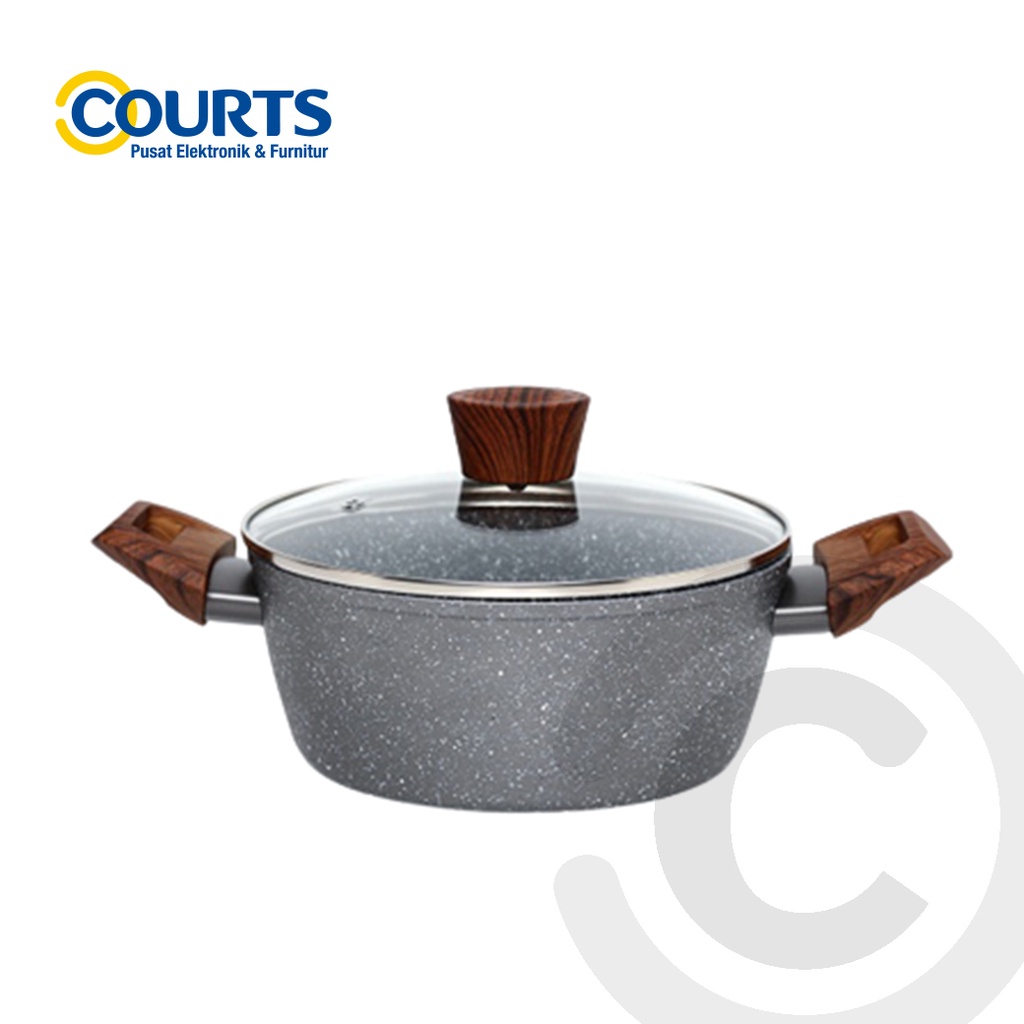 Jual CYPRUZ- MARBLE SERIES - PANCI + TUTUP 20CM PI-0735 | Shopee Indonesia