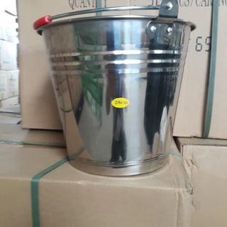 Jual ember stainless 20 liter 16 liter s/d 6 liter | Shopee Indonesia