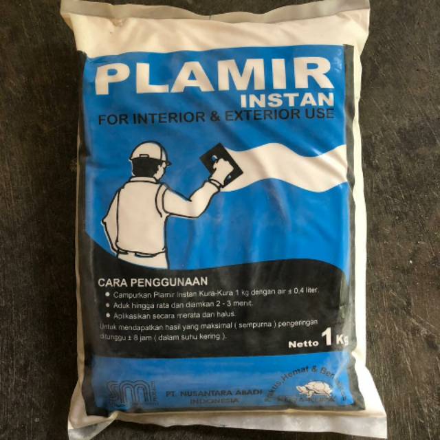 Jual Plamir Tembok Instan 1kg | Shopee Indonesia