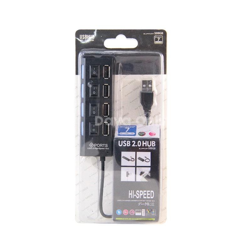 Jual USB HUB 4 PORT 2.0 COLOKAN USB ISI 4 PORT DESAIN TERBARU DENGAN ...