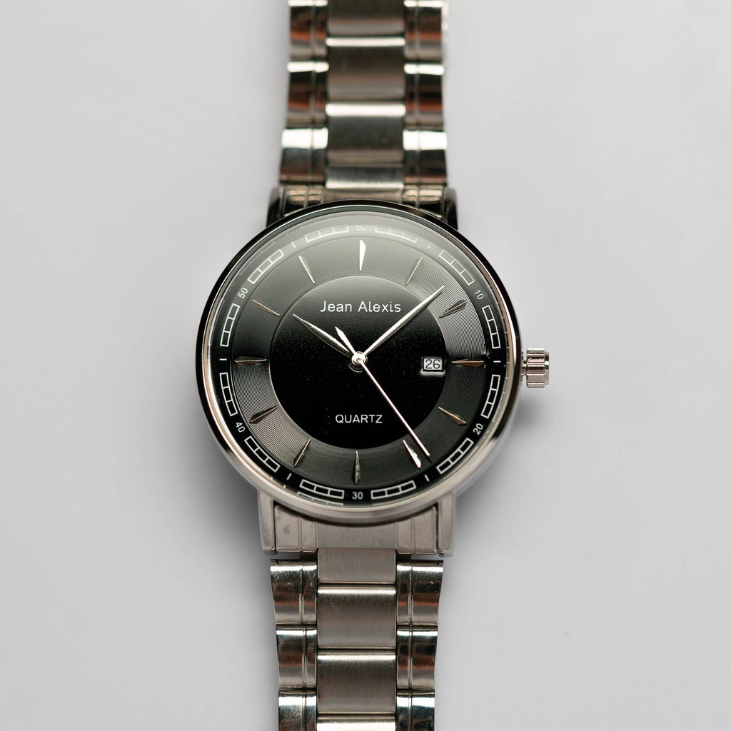 Jual Jam Tangan Rantai Pria Anti Air Jean Alexis ALVA GT JA115 ...