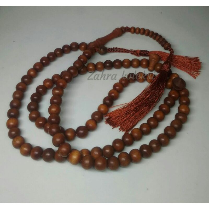 Jual Tasbih kayu stigi/setigi Laut 99 butir _8mm ( full stigi ...