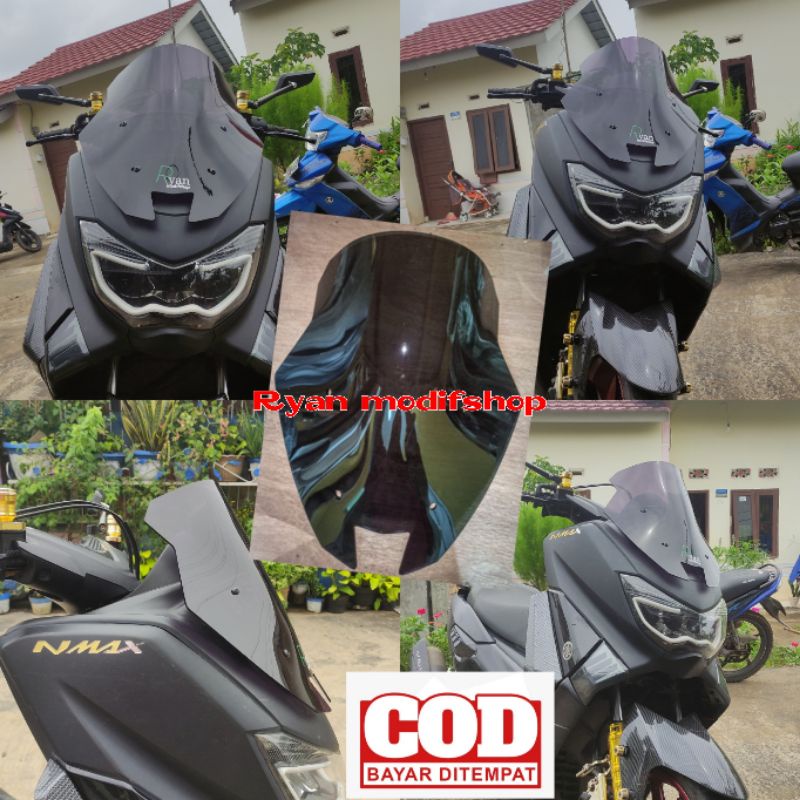 Jual VISOR TDR NMAX OLD DAN NMAX NEW TEBAL DAN BAUT VISOR NMAX MEW DAN ...