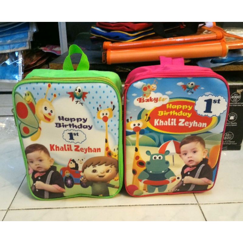 Jual Tas Ultah Foto Ransel Kitab Custom Design - RANSEL MINI ANAK ...