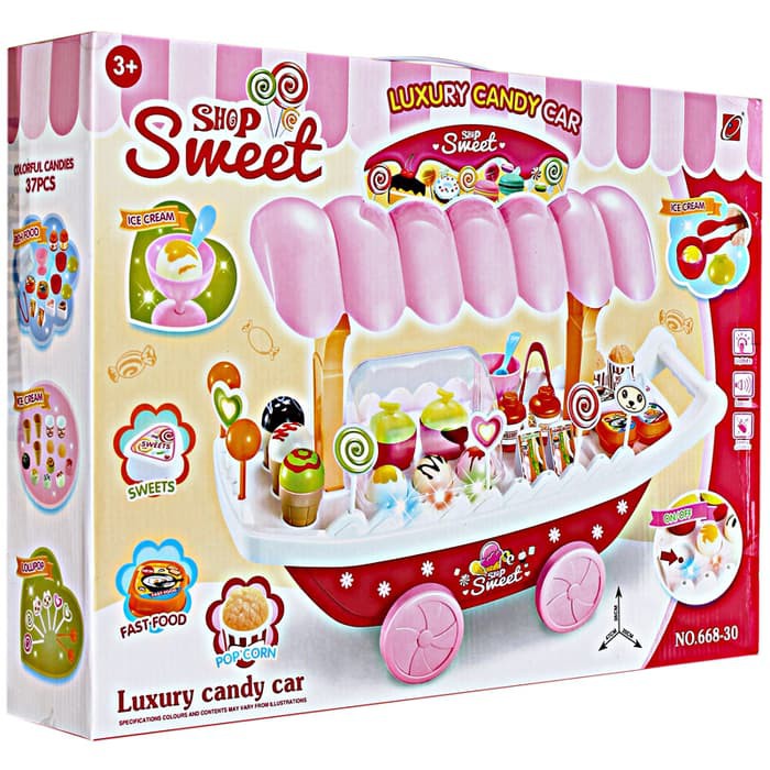Jual SHOP SWEET LUXURY CANDY CAR MAINAN Permen Anak Perempuan Ukuran ...