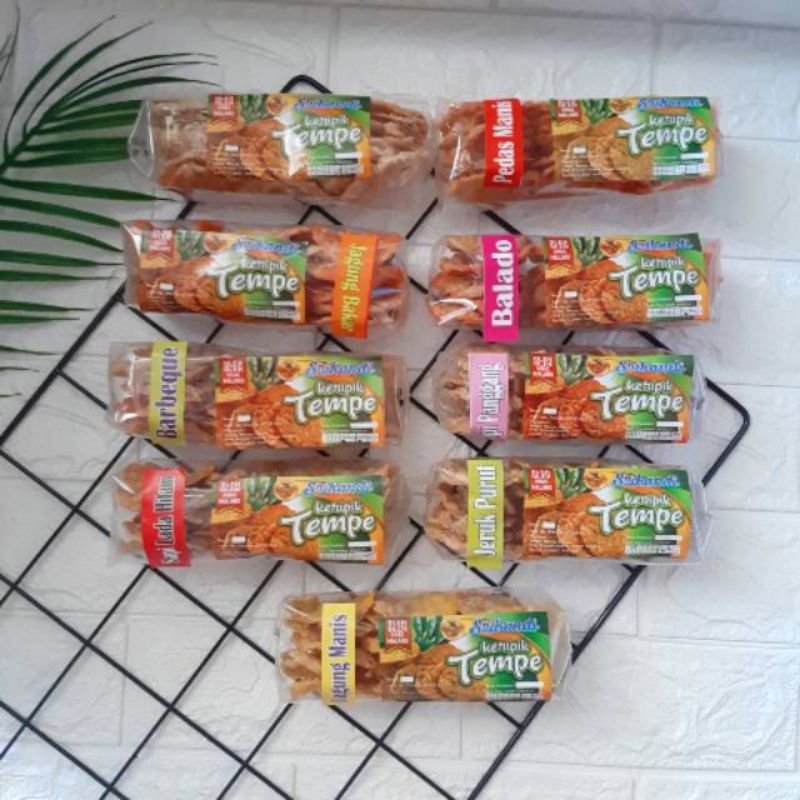 Jual Keripik Tempe Asli Malang / Keripik Tempe Renyah 120 g / Bisa ...