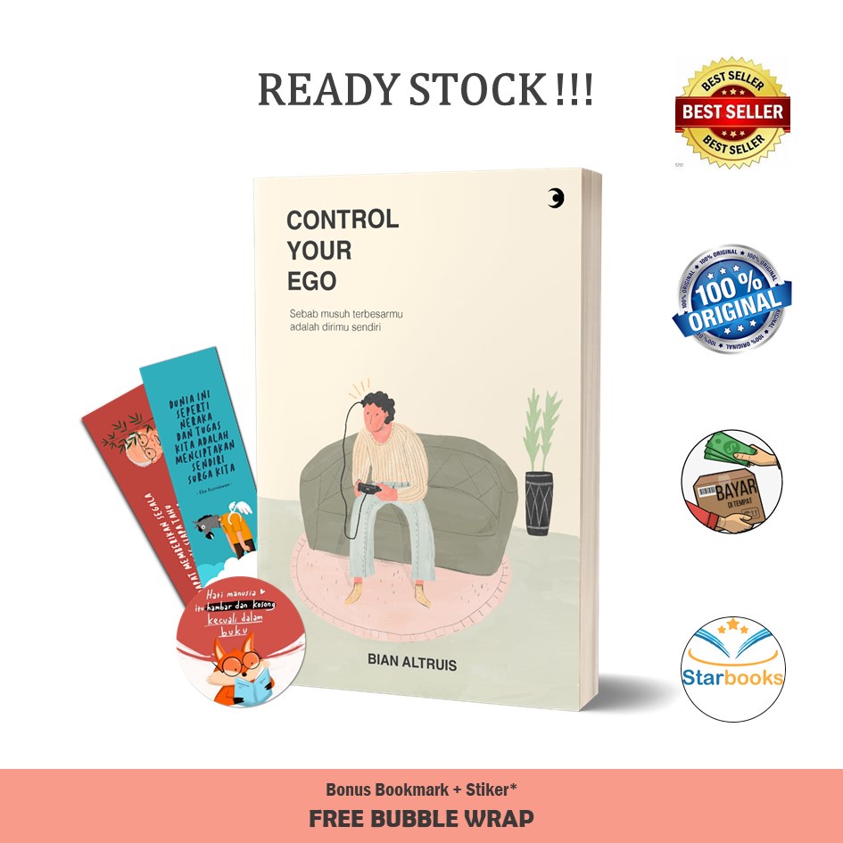 Jual Buku Control Your Ego - Caesar (Motivasi) | Shopee Indonesia
