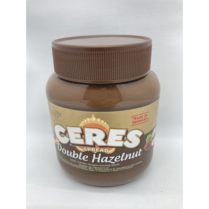 Jual Ceres Spread Double Hazelnut SELAI ROTI 350g [FREE BUBBLE ...
