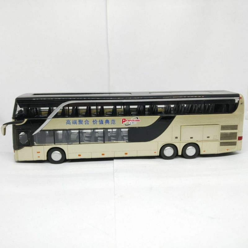 Jual Miniatur Diecast Mobil Bus Besi Tingkat Doubel Dacker Bis Harga ...