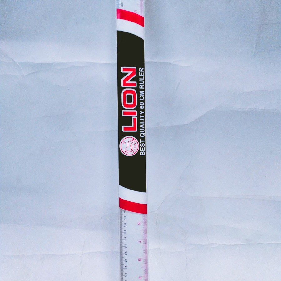 Jual Penggaris Plastik acrylic Lion 60 Cm 60cm 1 Pcs saja | Shopee Indonesia