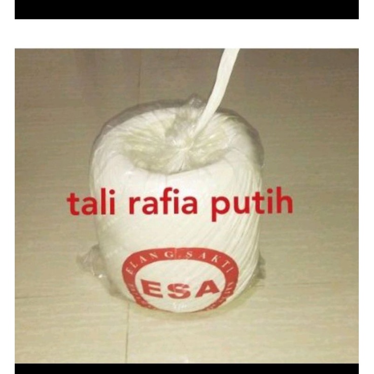 Jual TALI RAFIA PUTIH MEREK ESA 800 G | Shopee Indonesia