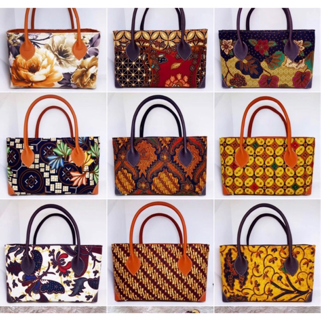 Jual Tas ibu batik size 30.25 cm /kecil /sofabunga (warna acak /random ...