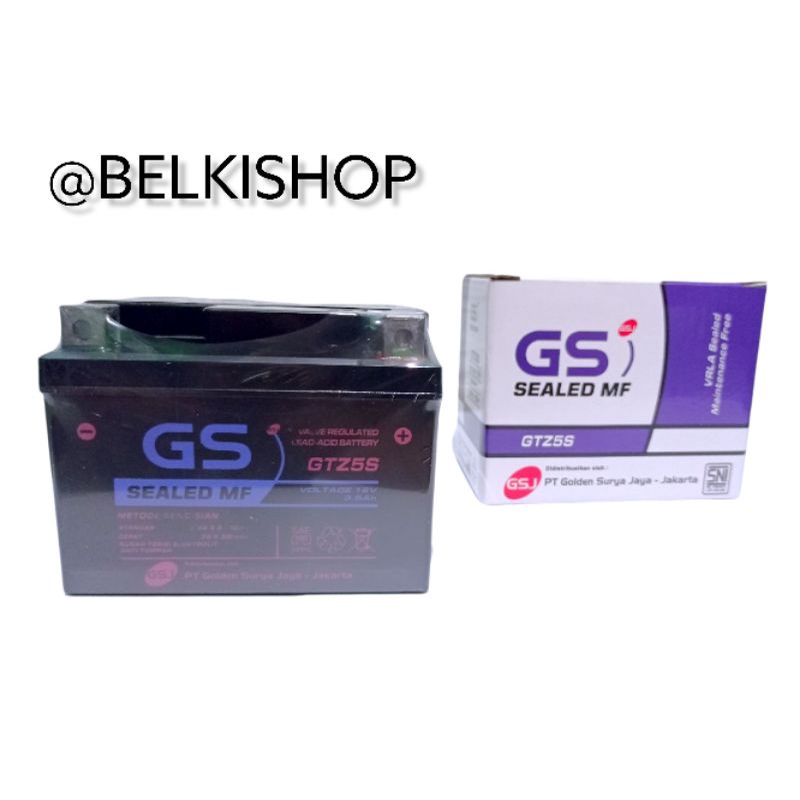 Jual Aki Motor Honda Beat,Scoopy GTZ5S MF Aki Kering | Shopee Indonesia