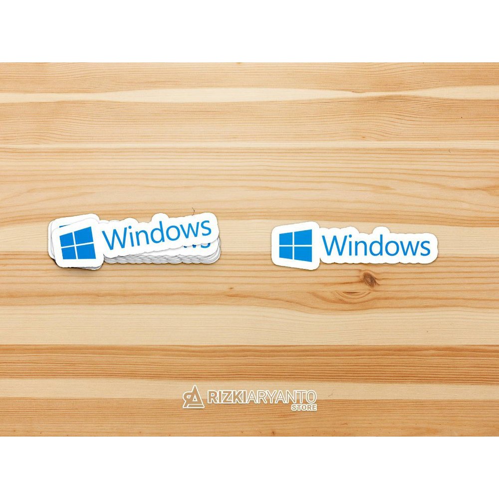 Jual Sticker - Stiker Logo Windows untuk PC Laptop HP dll | Shopee ...