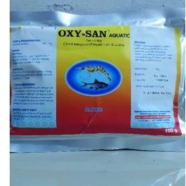 Jual Oxysan Aquatic Repack 50gram, oxy san Aquatic. obat ikan dan udang ...