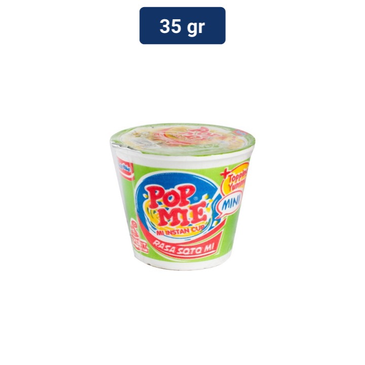 Jual Pop Mie Instan Cup Mini Soto Mie 35 gr | Shopee Indonesia