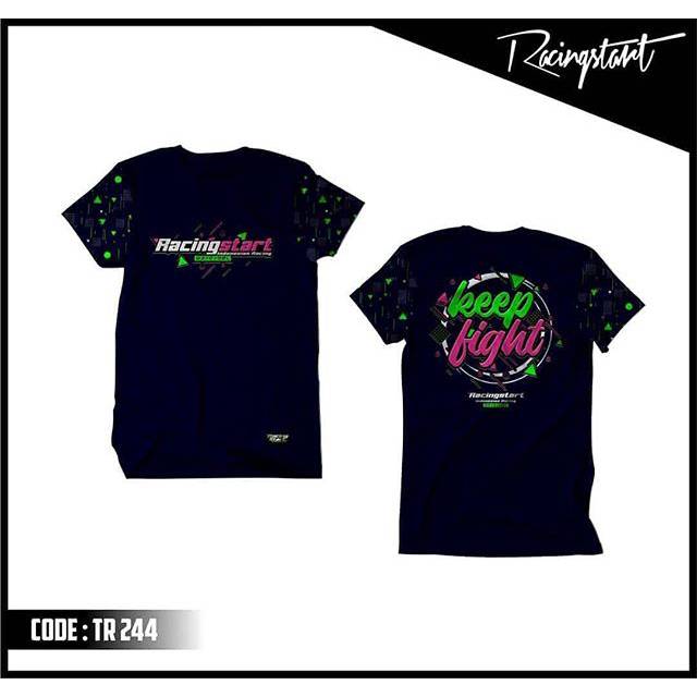 Jual Kaos RACING START CODE: TR 244 | Shopee Indonesia