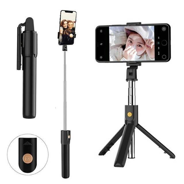 Jual Tripod Mini K07 / 2 in 1 / Tongsis Bluetooth Wireless | Shopee ...