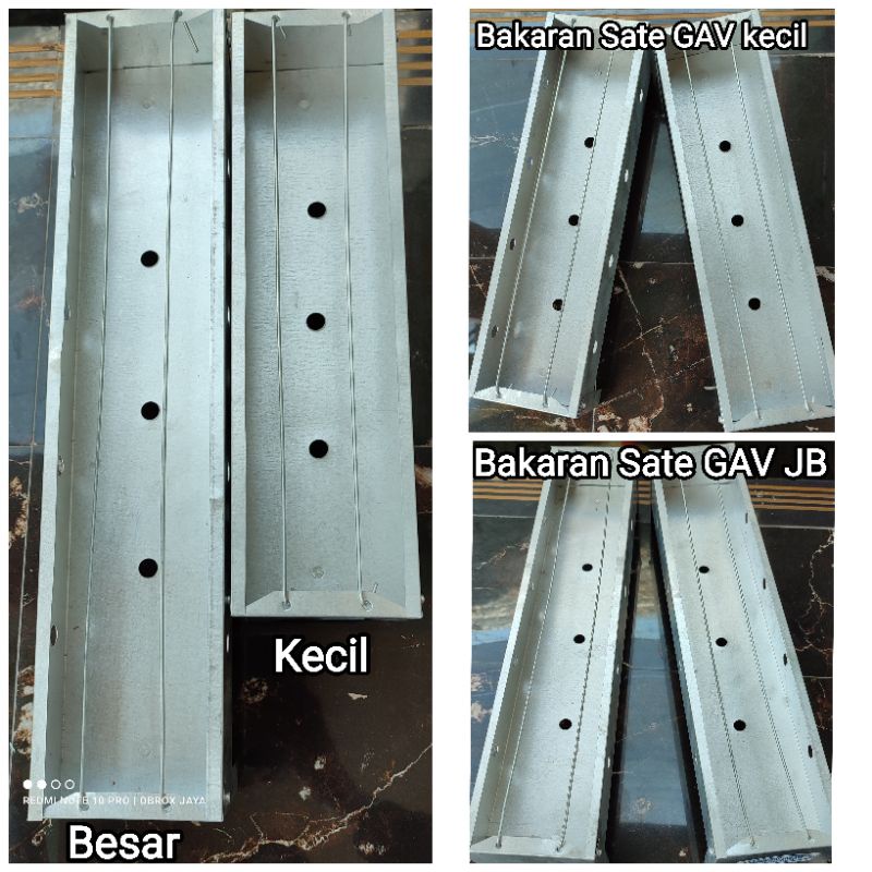 Jual Bakaran Sate GAV Besar dan Kecil Wahyu Jaya/Bakaran Sate ...