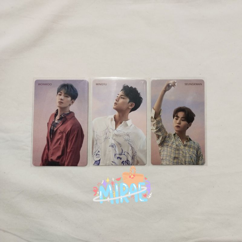 Jual Photocard Seventeen Seungkwan Blue Pink HMV Fallin Flower Album ...