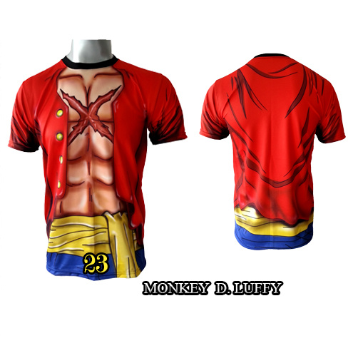 Jual Baju One Piece Monkey D Luffy Baju Anime Kartun Movie 3D Series ...