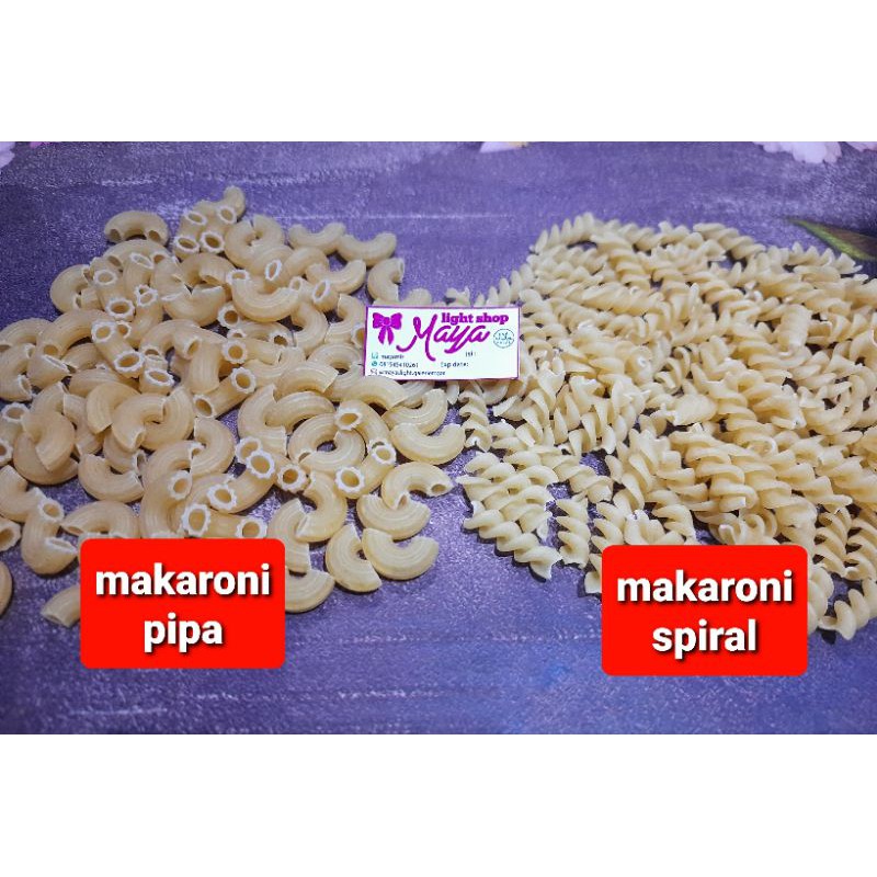 Jual Makaroni mentah 100gr pasta spageti spaghety instant bolognese ...