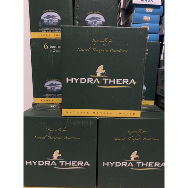 Jual Hydra Thera Natural Mineral Water 2000ml 100% AIR ALAMI MUDAH ...