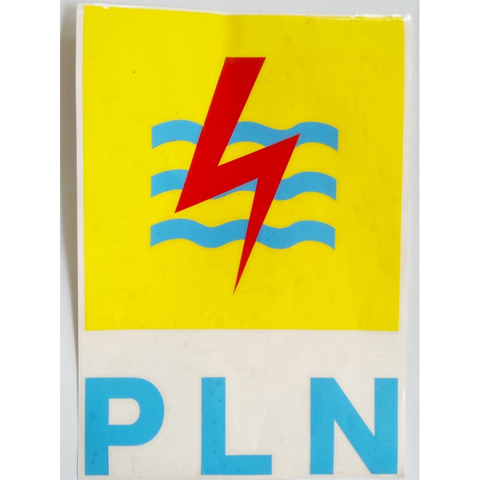 Jual LOGO PLN UKURAN 25 CM STICKER CUTTING | Shopee Indonesia