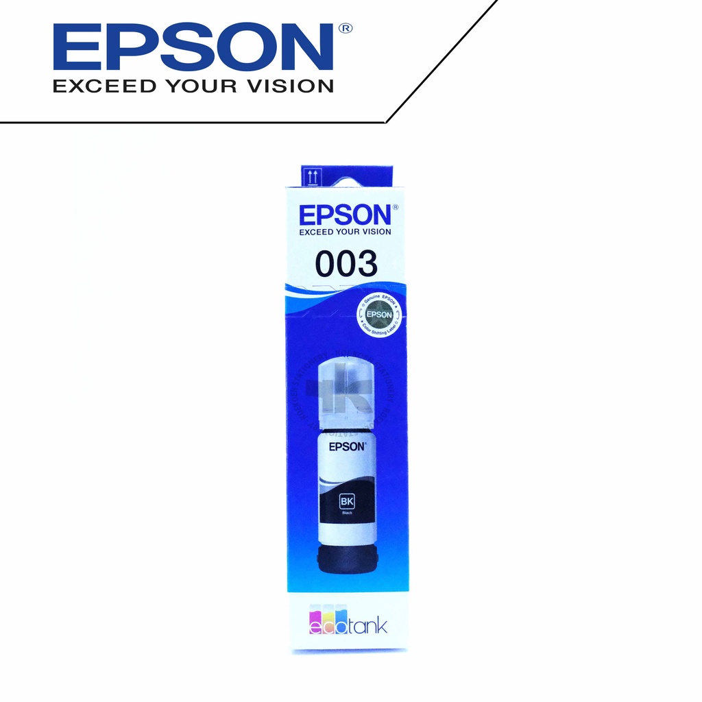 Jual Epson Original Tinta Botol Refill Printer Epson 003 65ml | Shopee ...