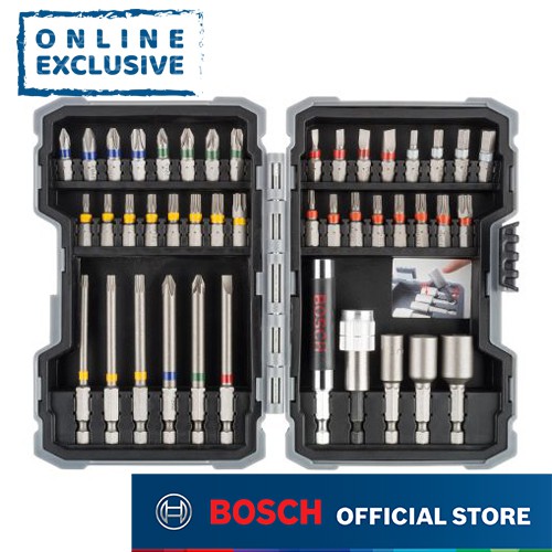Jual Bosch Screwdriver Bits Set / Mata Obeng Set 43Pcs | Shopee Indonesia
