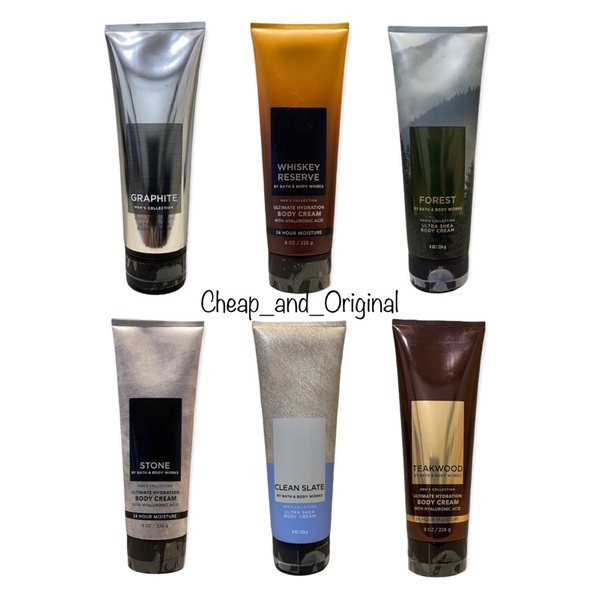 Jual Body Lotion Cream Men Graphite / Stone / Forest / Clean Slate ...