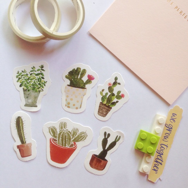 Jual Sticker Tanaman / Sticker Journal / Sticker Set | Shopee Indonesia