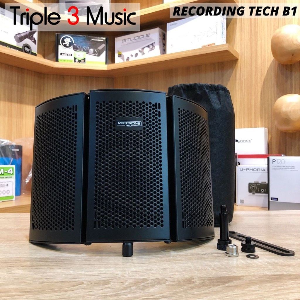Jual Recording Tech B1 Vocal Booth mini portable | Shopee Indonesia