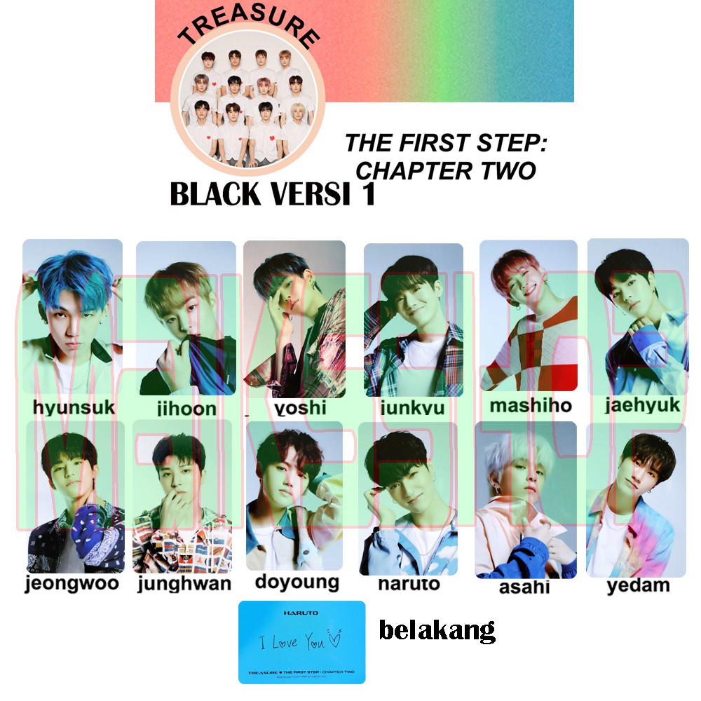 Jual (BISA SATUAN) Treasure The First Step Chapter Two Photocard Kpop ...