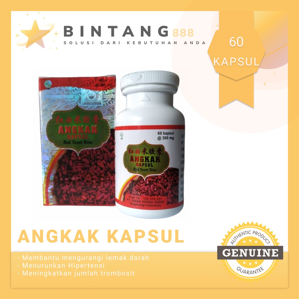 Jual PT Herba radix Angkak merah kapsul obat demam berdarah | Shopee ...