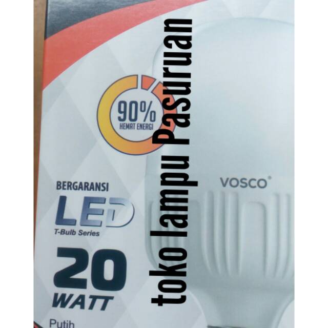 Jual Lampu LED vosco 20w | Shopee Indonesia