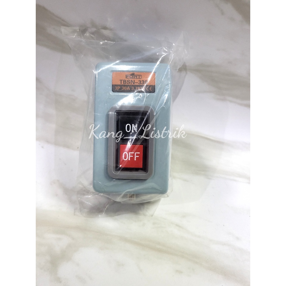 Jual Power Push Button Switch TBSN-330 / PUSH BUTTON ON / OFF 30A ...