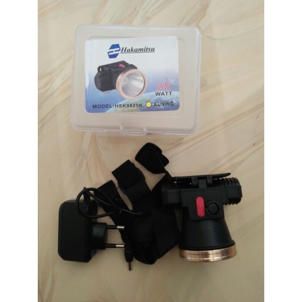 Jual lampu senter kepala (kuning) | Shopee Indonesia