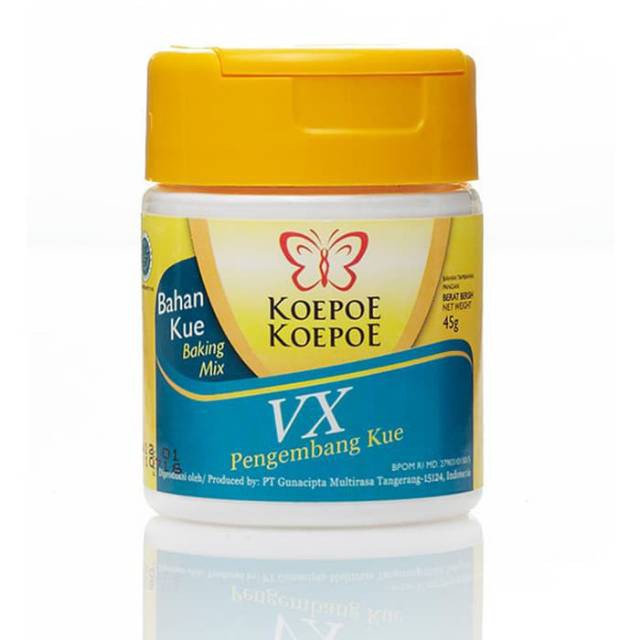 Jual Kupu Kupu VX Pengembang Kue 45 gram / Kopoe Kopoe Pengembang ...